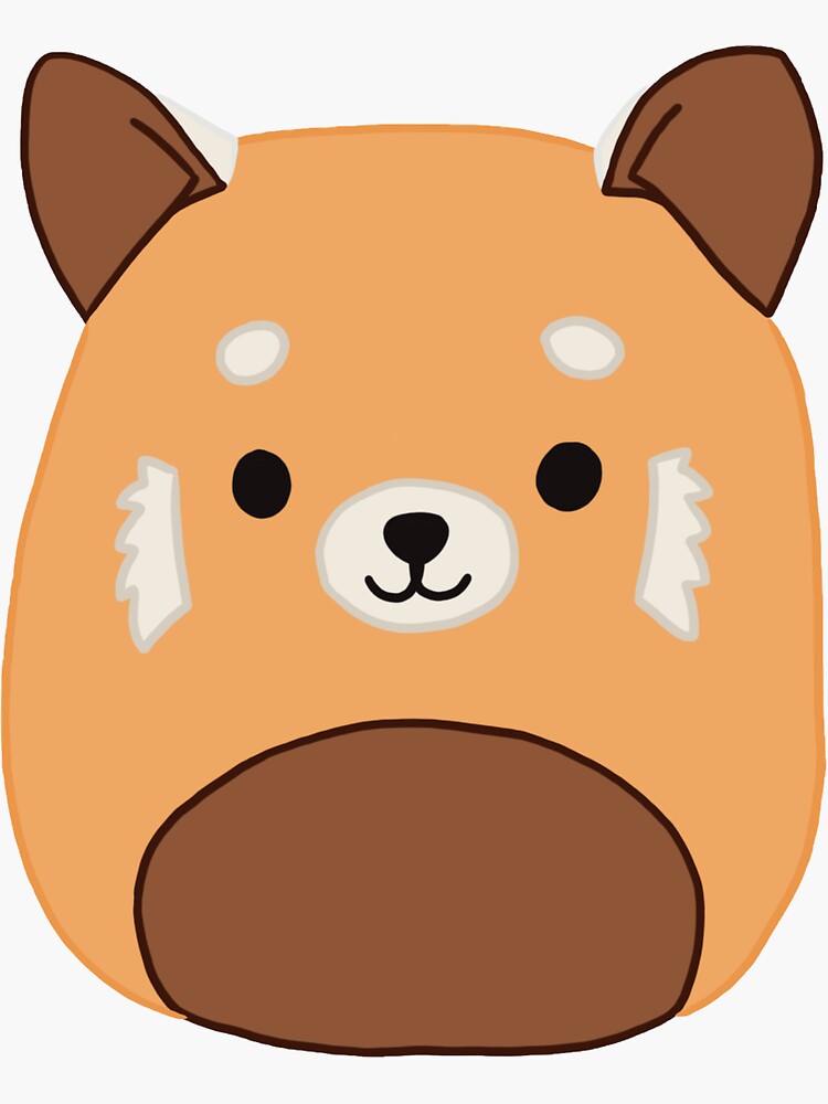 "squishmallow fox" Sticker for Sale by alexaburke | Redbubble