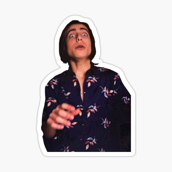 "Aidan gallagher " Sticker for Sale by ryliekharris | Redbubble