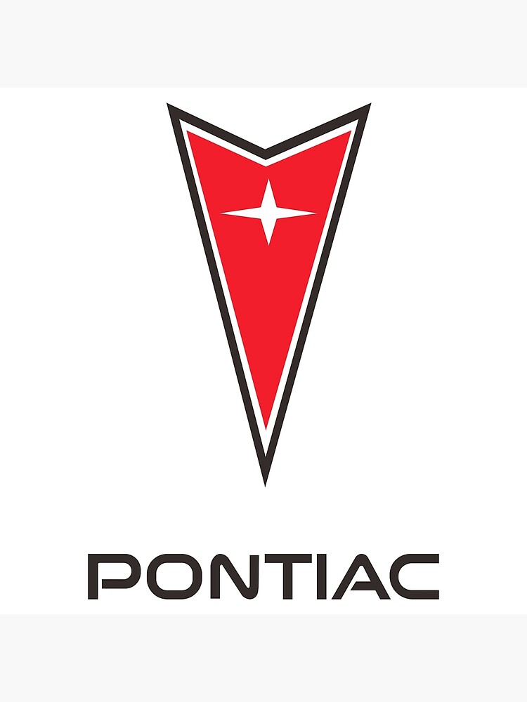 "Pontiac Logo" Poster for Sale by NyssLara | Redbubble