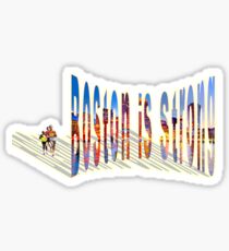 Boston Marathon: Stickers | Redbubble