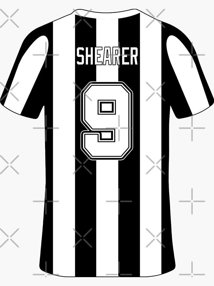 "Alan Shearer Jersey" Sticker for Sale by slawisa | Redbubble