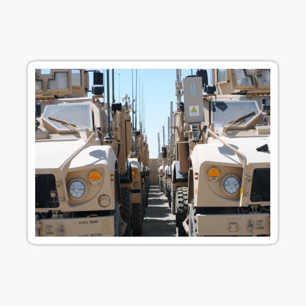 "MRAP All-Terrain Vehicles" Sticker for Sale by HSVisionary | Redbubble