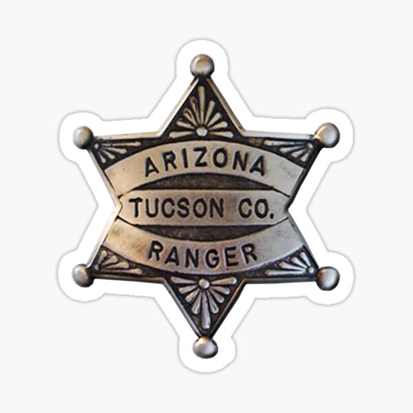 "Arizona Ranger" Sticker for Sale by lawrencebaird | Redbubble