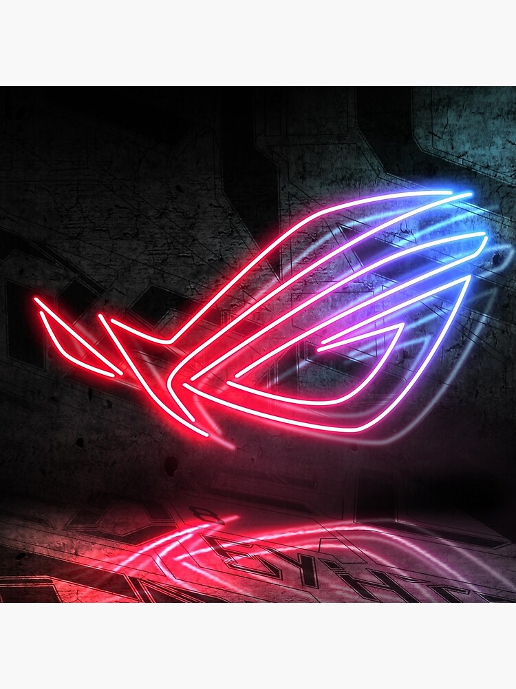 "Asus rog gaming black logo" Acrylic Block for Sale by creative-think ...