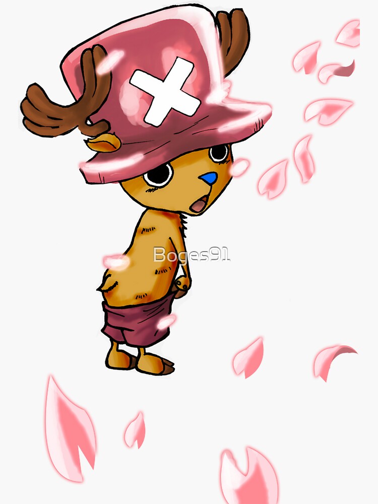 "Shy Tony Tony chopper" Sticker for Sale by Boges91 | Redbubble