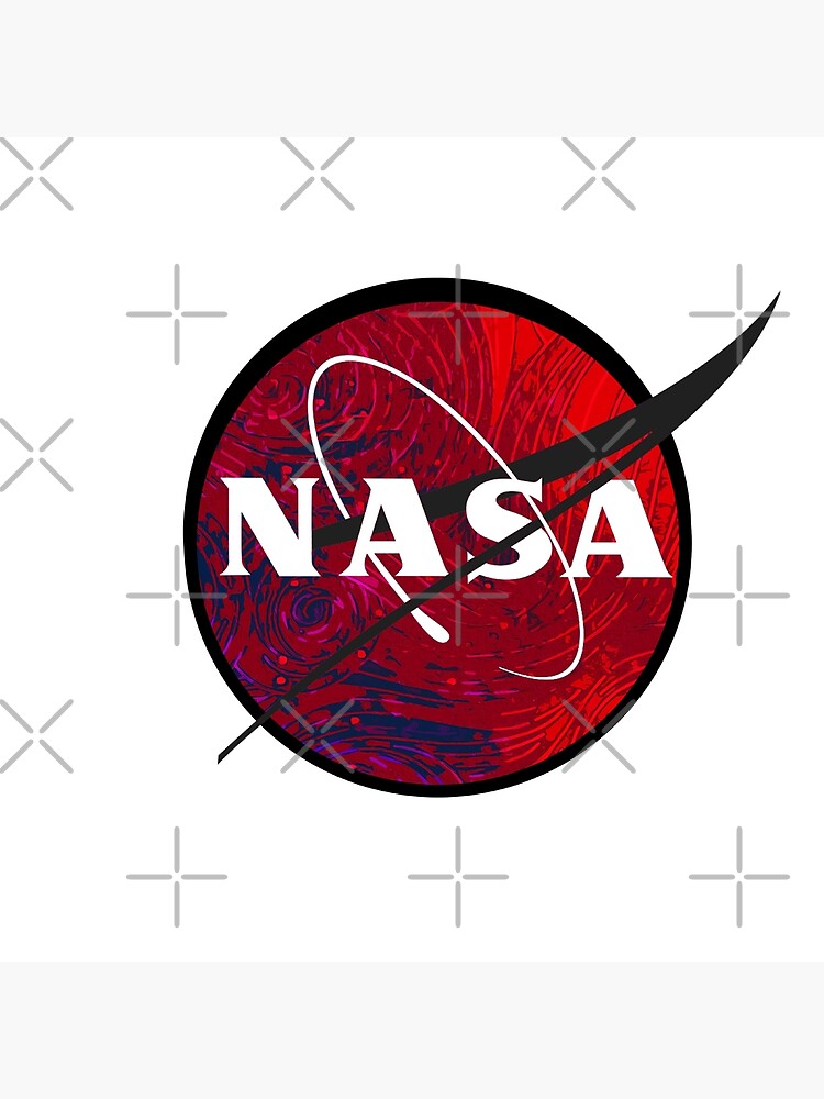 " NASA Logo, Red logo" Photographic Print for Sale by CaptainsPick ...