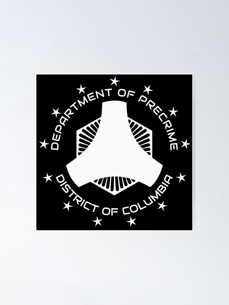 "The Minority Report Precrime Logo Sign" Poster by NerdsLoot | Redbubble