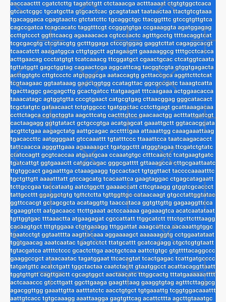 "Genome ATGC DNA base pairs genes" Poster for Sale by labstud | Redbubble