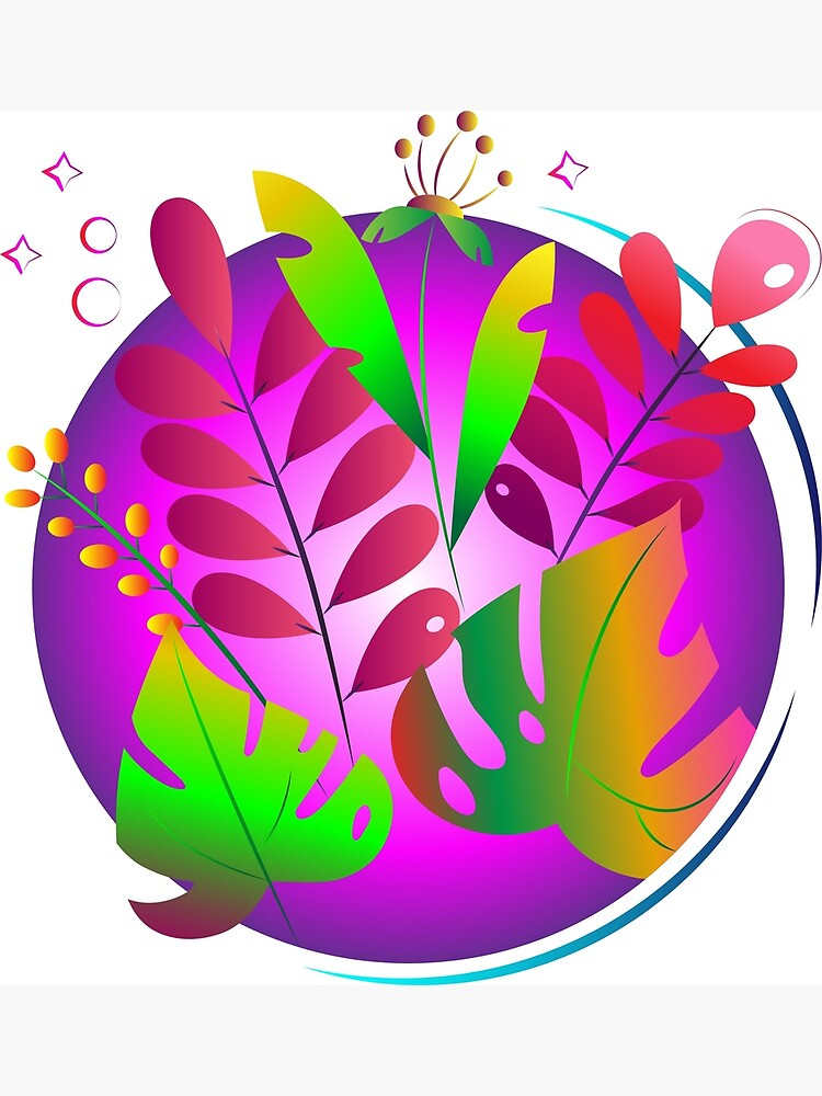 "neon color, bright" Poster by NataPtselovodov | Redbubble