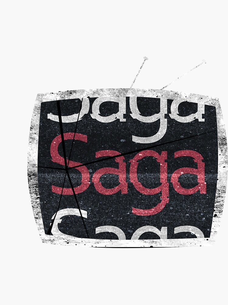 "Saga" Sticker by BombchuShop | Redbubble