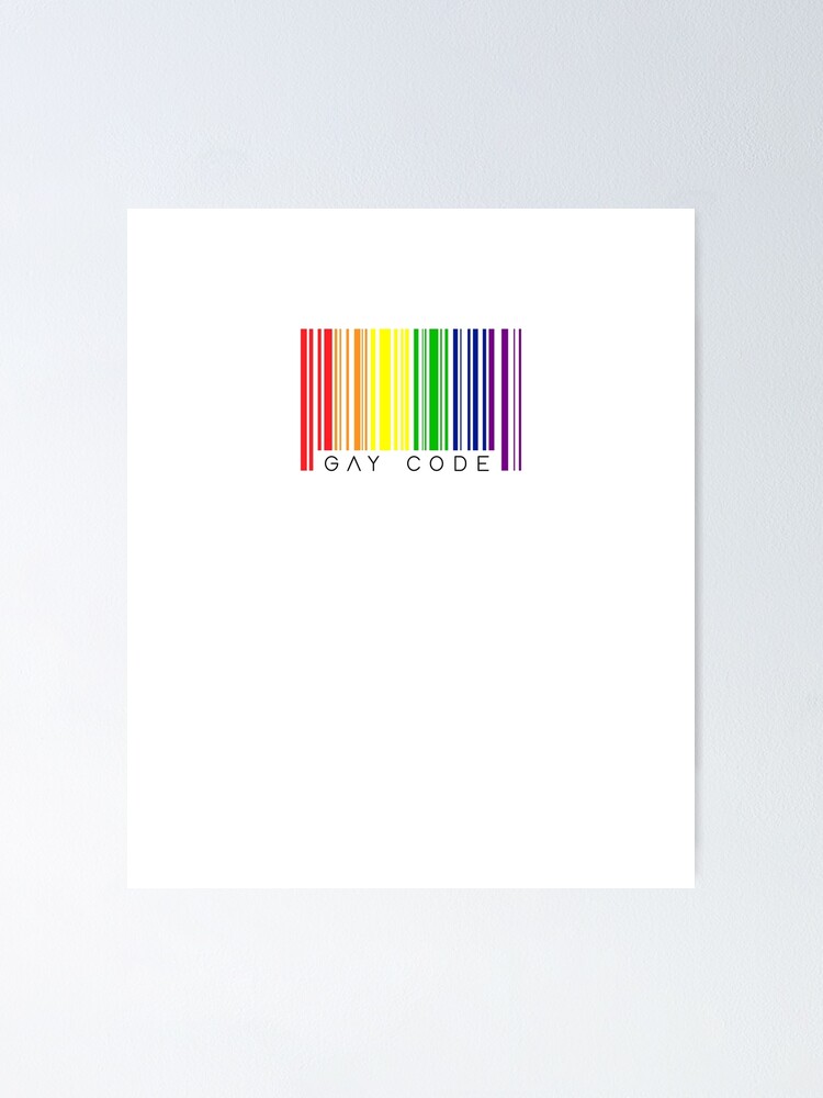 "LGBT GAY CODE " Poster by boysworkshop | Redbubble