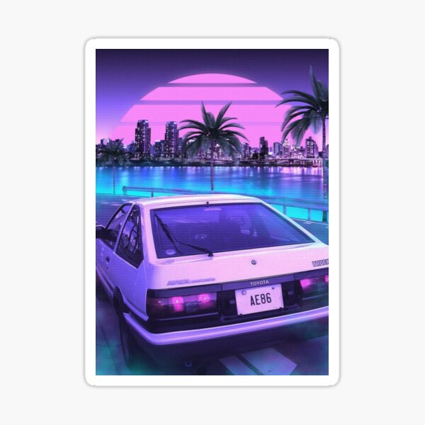 "Retro Car Best Series 28" Sticker for Sale by trudihoege | Redbubble