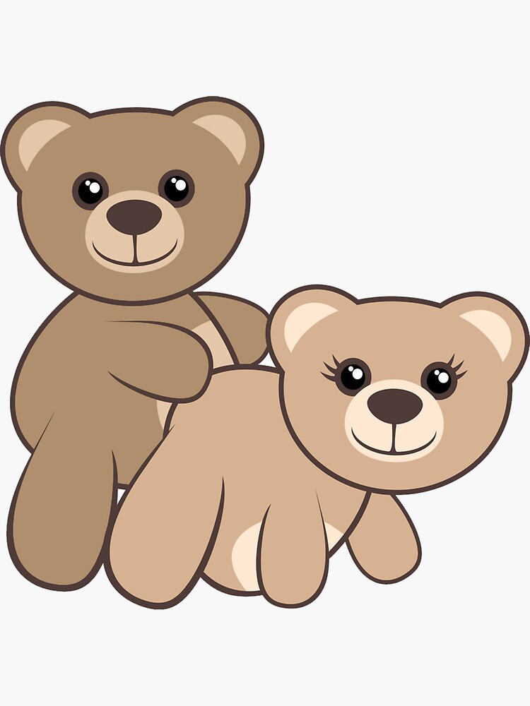 Teddy Bear Sex Sticker For Sale By Atooxi Redbubble