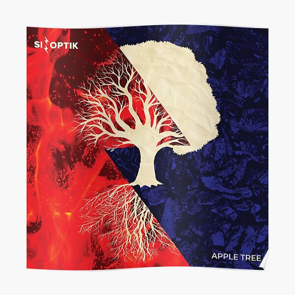 "Sinoptik Apple Tree color" Poster by KillerStarMagic | Redbubble