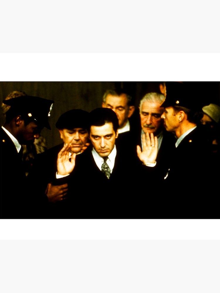 "the godfather movie al pacino corleone mafia gangster scene" Canvas ...