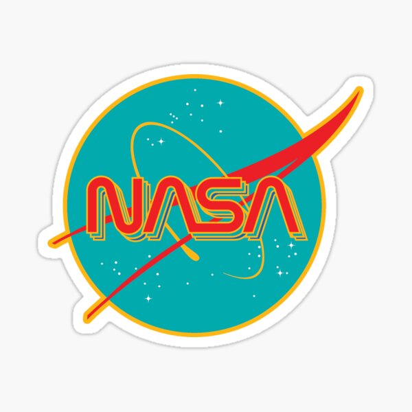 "NASA Logo" Sticker by johnanderson23 | Redbubble