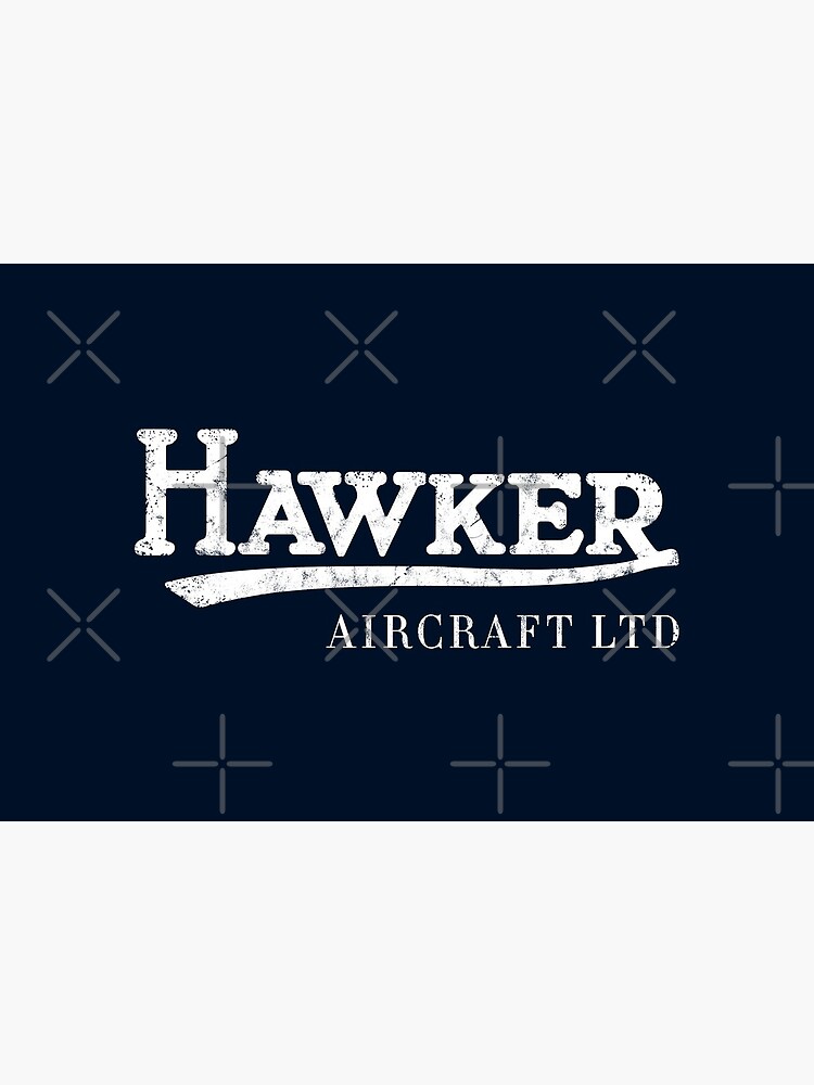 "Hawker Aircraft Vintage Logo" Mask for Sale by 909Apparel | Redbubble