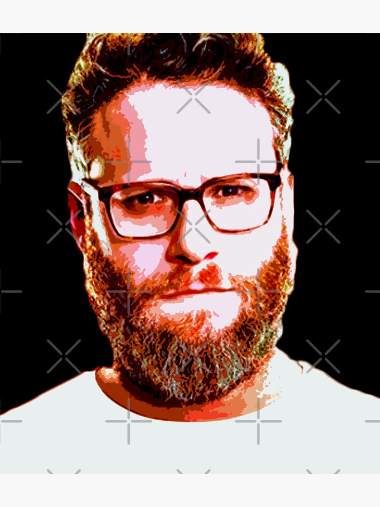 "seth rogen" Sticker for Sale by oryan80 | Redbubble