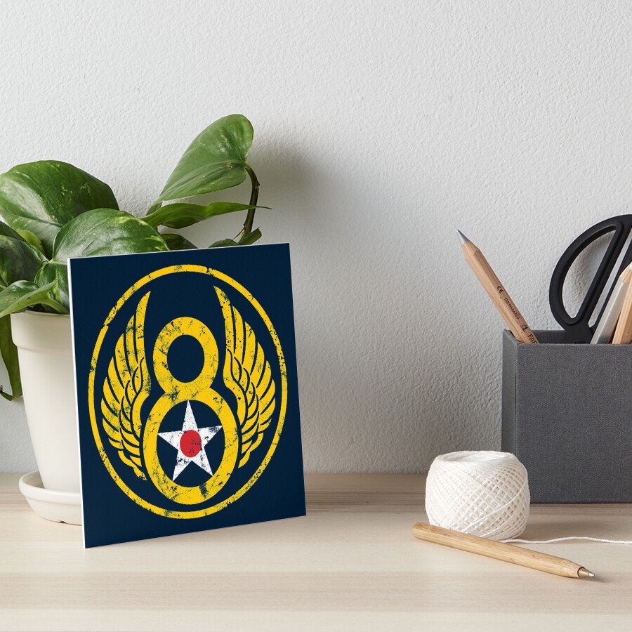 "Mighty Eighth - 8th Air Force" Poster for Sale by 909Apparel | Redbubble