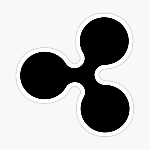 "XRP Logo" Sticker by Frostedn | Redbubble