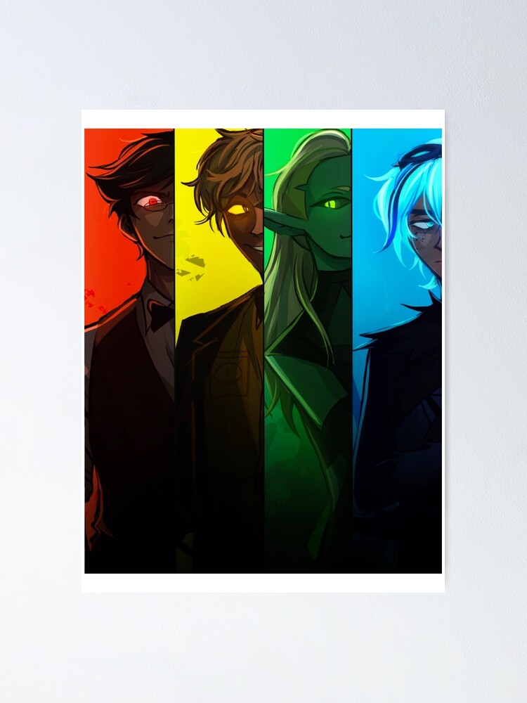 "Alastor/ Bill Cipher/ Double Trouble/ Varian" Poster by Creantzy ...