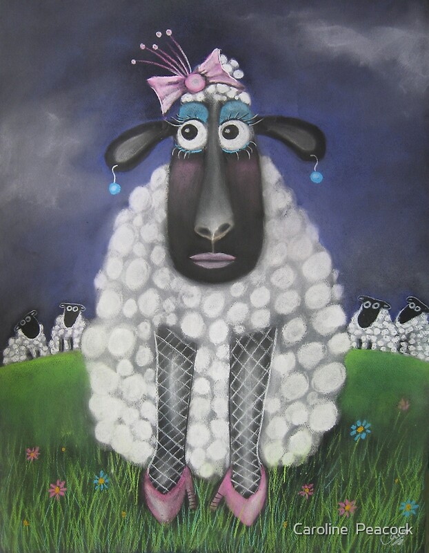 "Mutton dressed as lamb" by Caroline Peacock | Redbubble