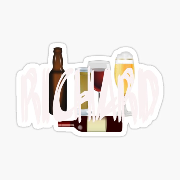 "Richard name" Sticker by Areashor | Redbubble