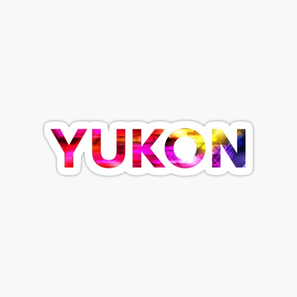 "Yukon " Sticker by KinoWow | Redbubble