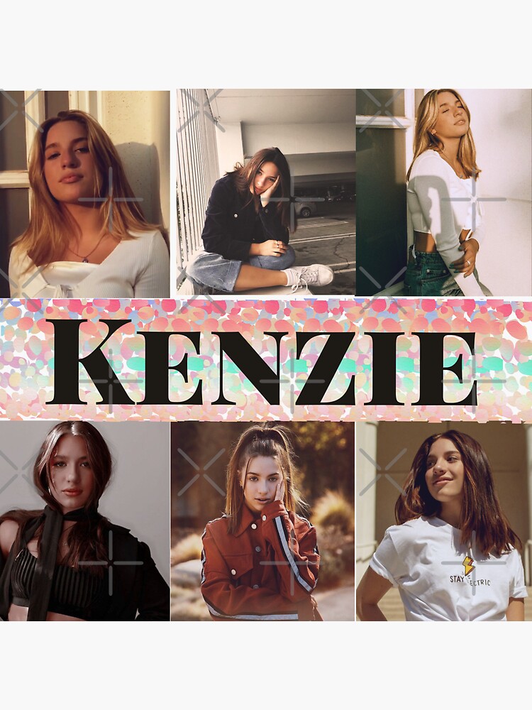 "Kenzie Ziegler " Sticker by Ghuncha101 | Redbubble