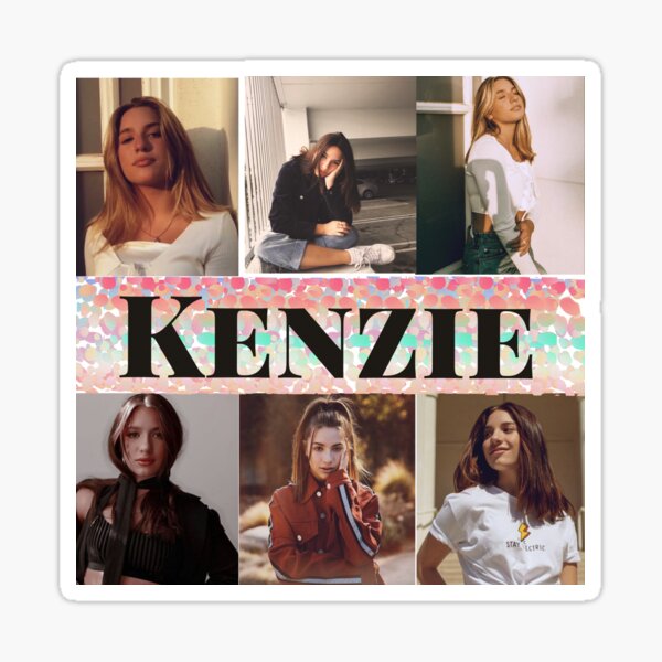"Kenzie Ziegler " Sticker by Ghuncha101 | Redbubble