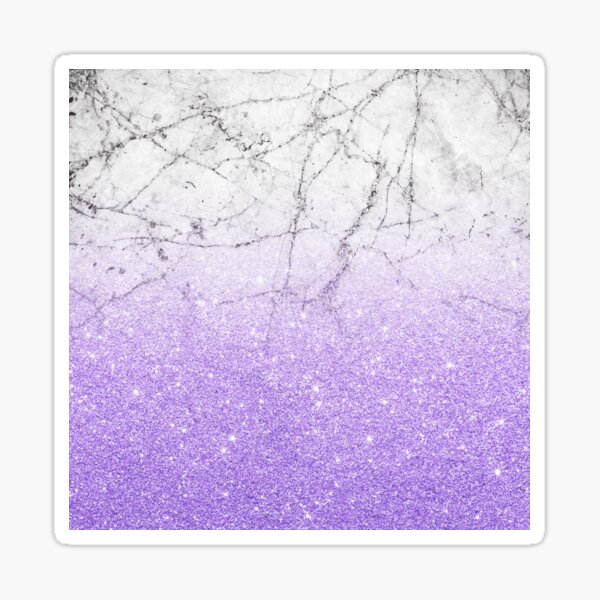 "Purple glitter marble" Sticker for Sale by AlexGolyakov | Redbubble