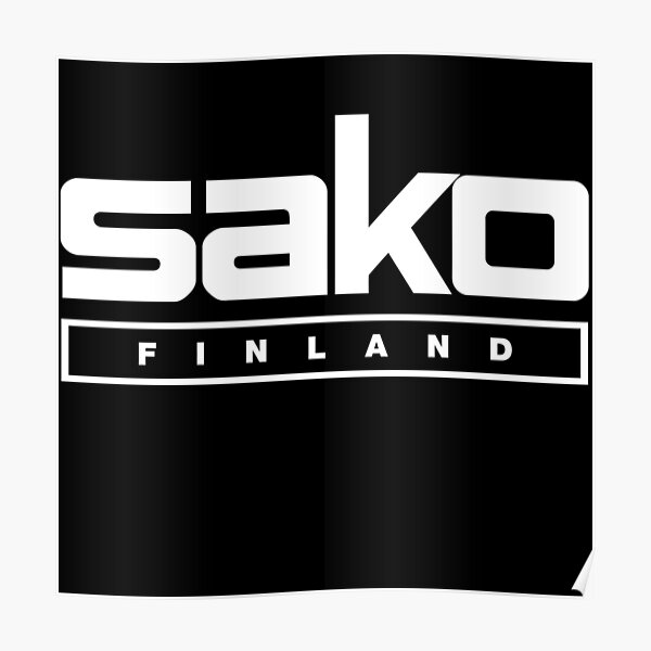 "Sako - Finland Rifles and Ammunition Logo" Poster for Sale by ...