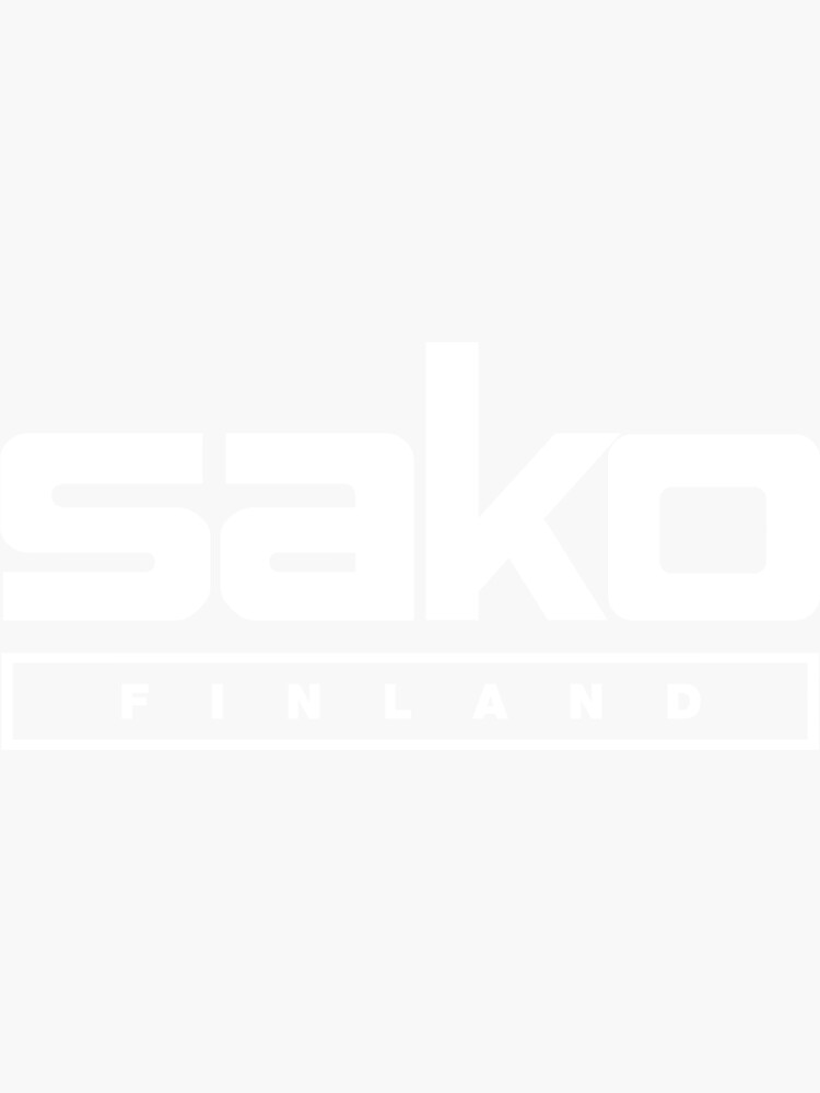 "Sako - Finland Rifles and Ammunition Logo" Sticker by WhanyShop ...