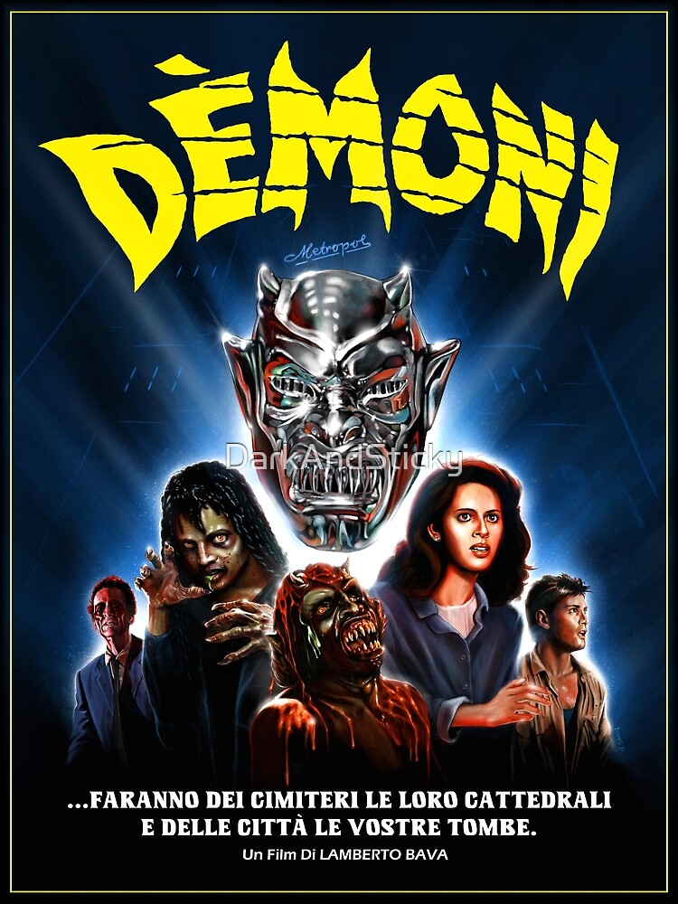 "DEMONI (Demons 1985) Poster- Print of Original artwork" Poster for ...