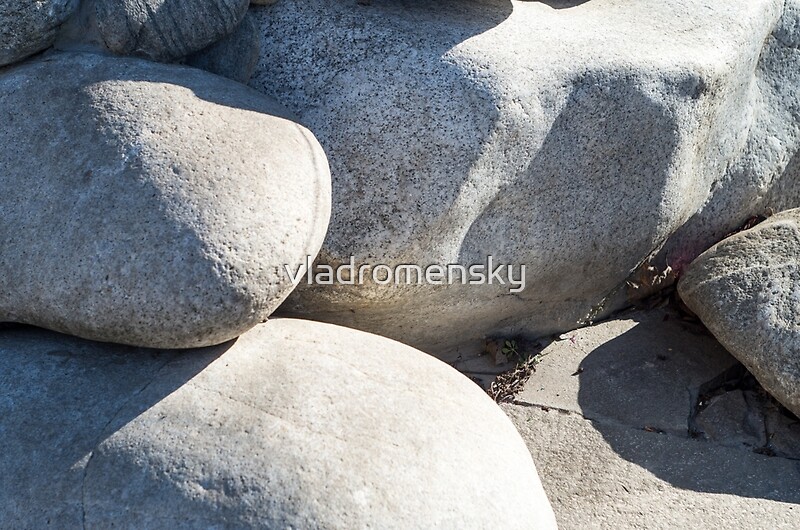 "Large round boulders close-up " by vladromensky | Redbubble