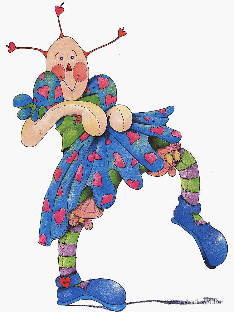 "Looby Lou" Sticker for Sale by AnnieWhite | Redbubble