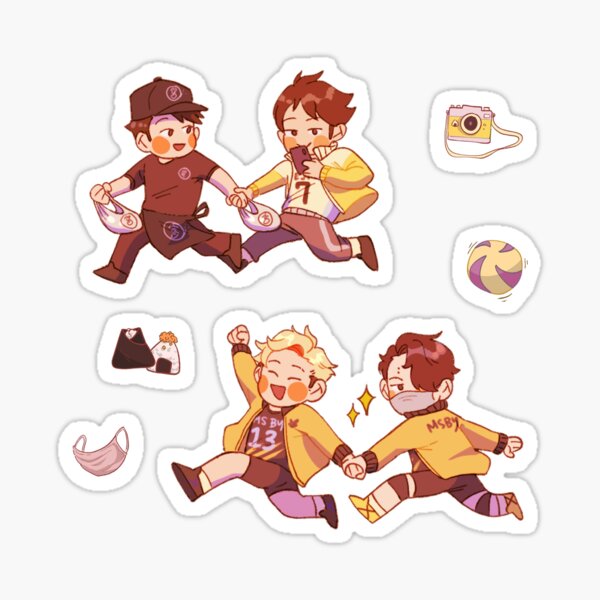 "Miya Four New Years 2021" Sticker by Hatomimi | Redbubble