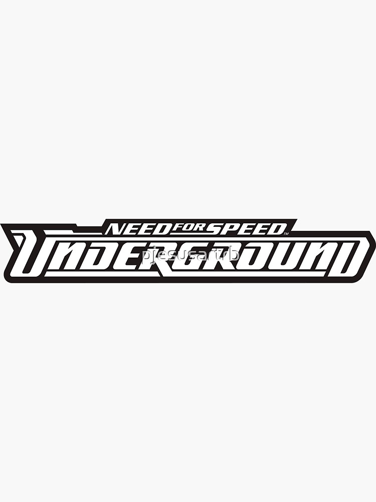 "NFS Underground" Sticker for Sale by pjesusartrb | Redbubble