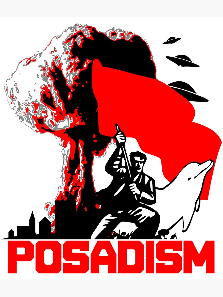 "Posadism" Sticker for Sale by GdLkngCrps | Redbubble