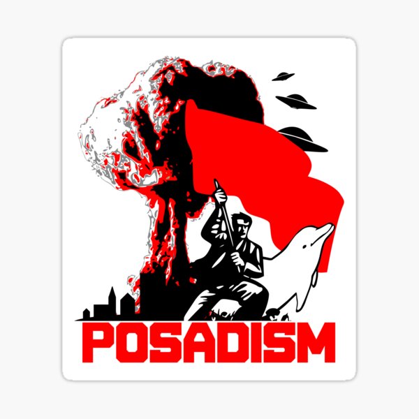 "Posadism" Sticker for Sale by GdLkngCrps | Redbubble