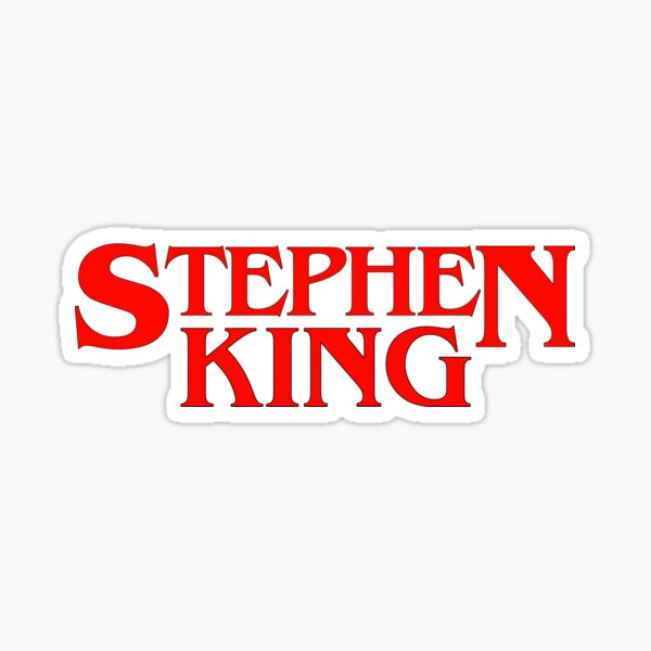 "Stephen King" Sticker for Sale by JPetes89 | Redbubble