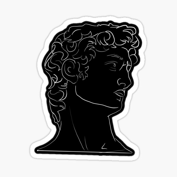 "Statue of David" Sticker by DooleyioStudio | Redbubble