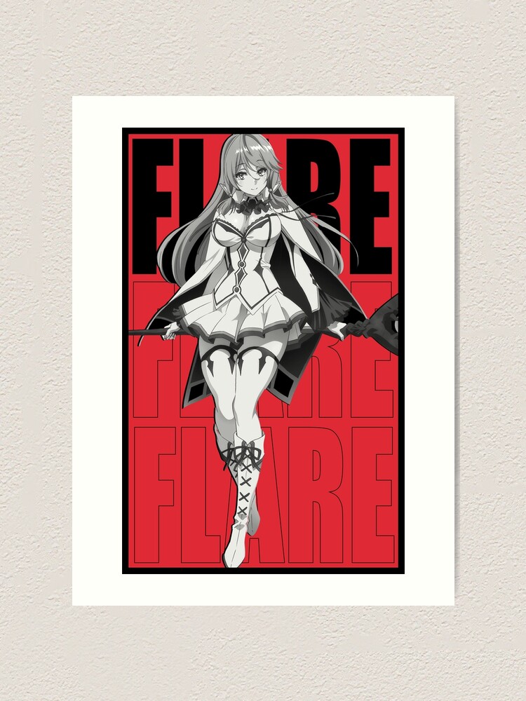 "REDO OF HEALER - FLARE Kaifuku Jutsushi No Yarinaoshi" Art Print by ...
