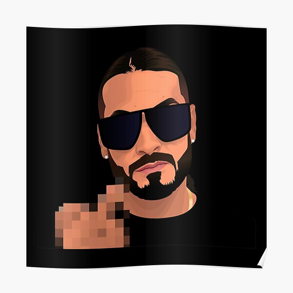 Poster « SCH dessin », par qwarlowrius1 | Redbubble