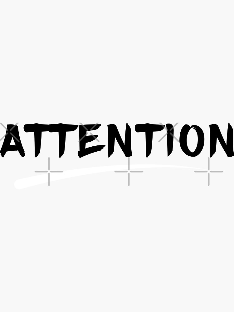 "attention text, typography, lettering, t-shirt design, cup design ...