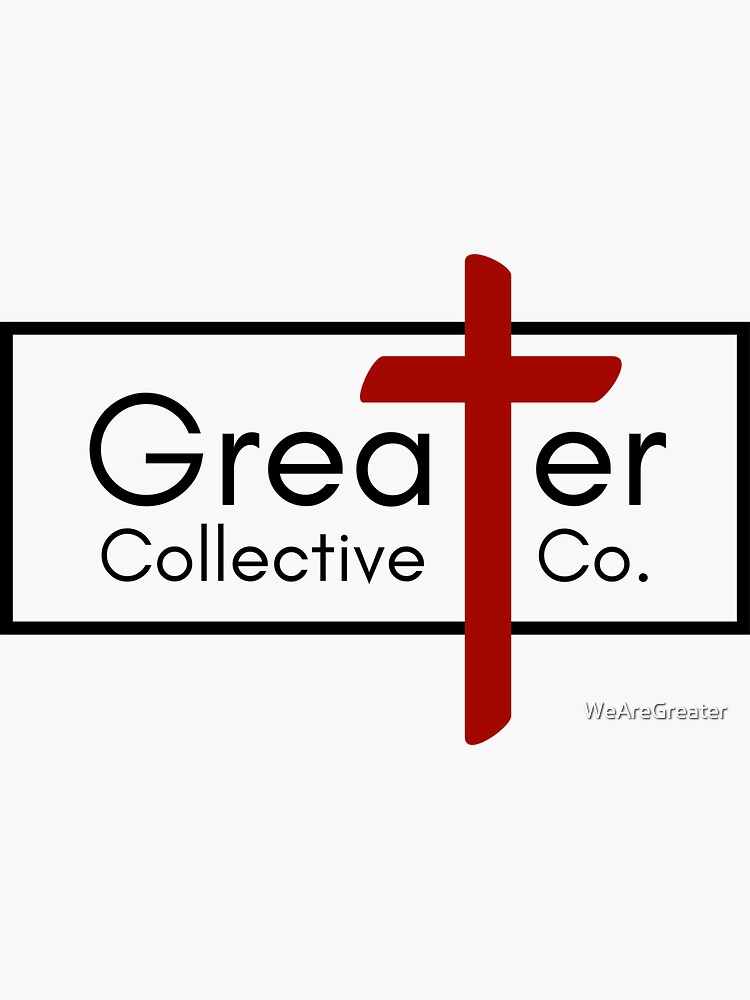 "GCC Logo (Black)" Sticker for Sale by WeAreGreater | Redbubble