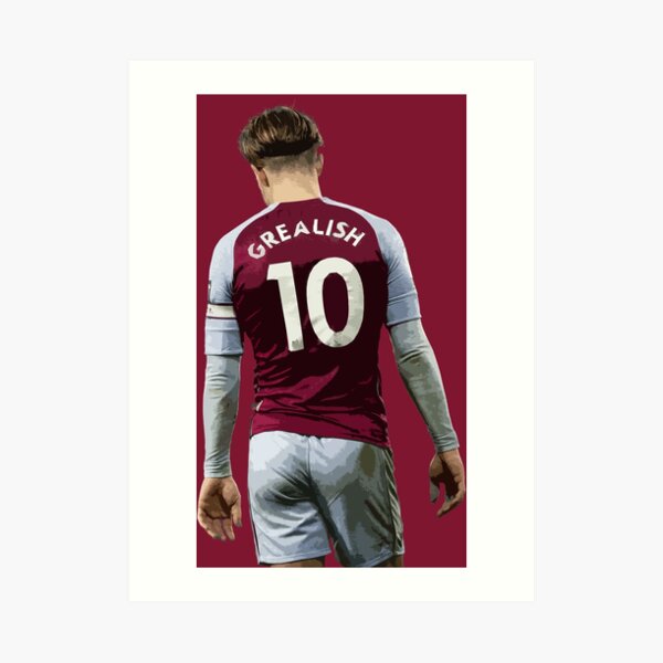 "Jack Grealish" Art Print by Corentin-glch92 | Redbubble
