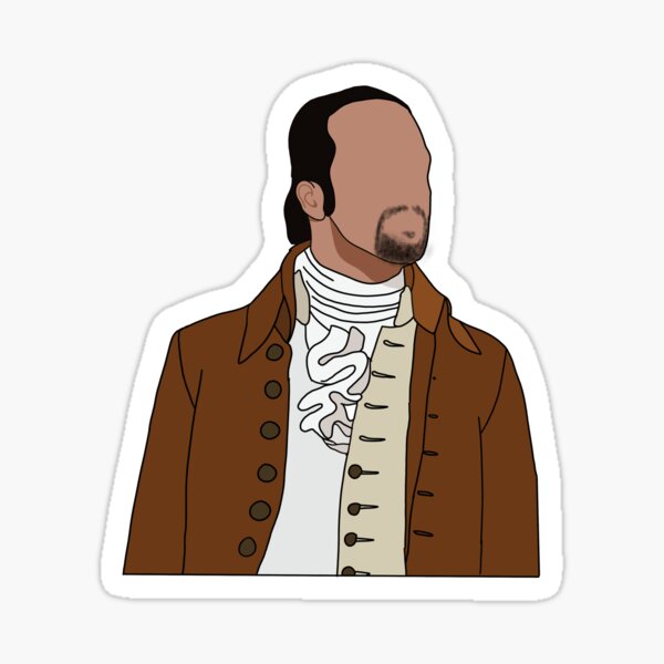 "Alexander Hamilton Sticker" Sticker for Sale by Sams-Studio | Redbubble