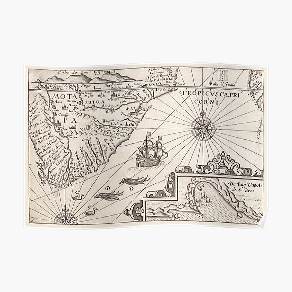 "Dark Academia maps aesthetic" Poster for Sale by Pictandra | Redbubble