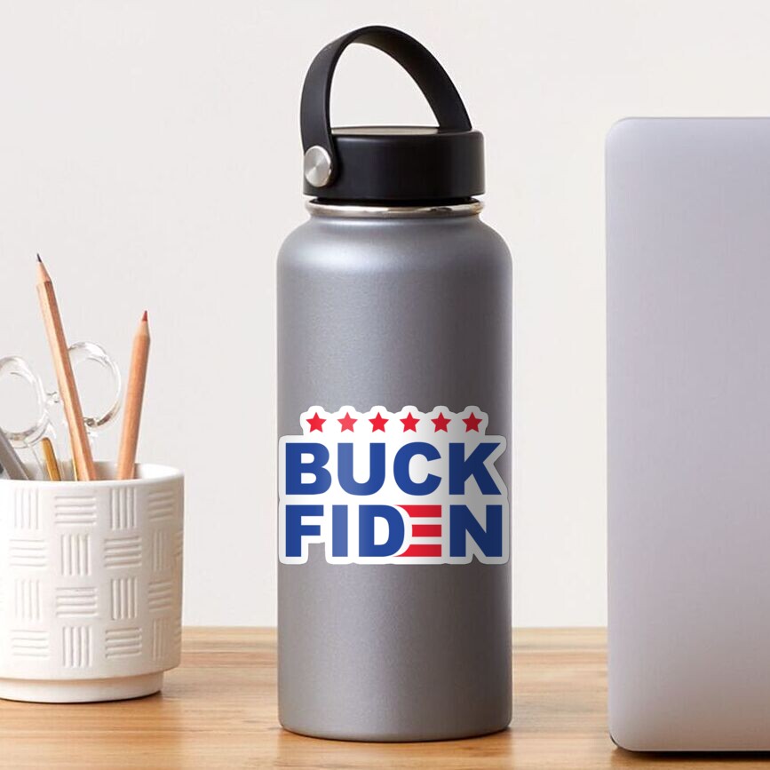 "BUCK FIDEN" Sticker for Sale by saidzainoun | Redbubble